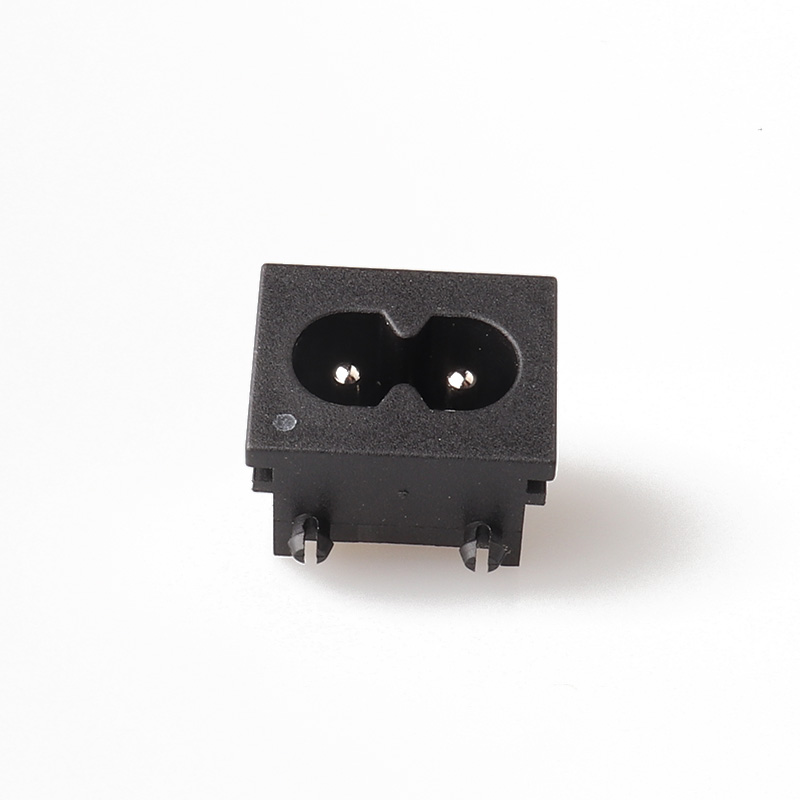 LZ-8-1S1 250V 2pin ac power connector C8 type industrial inlet socket ...